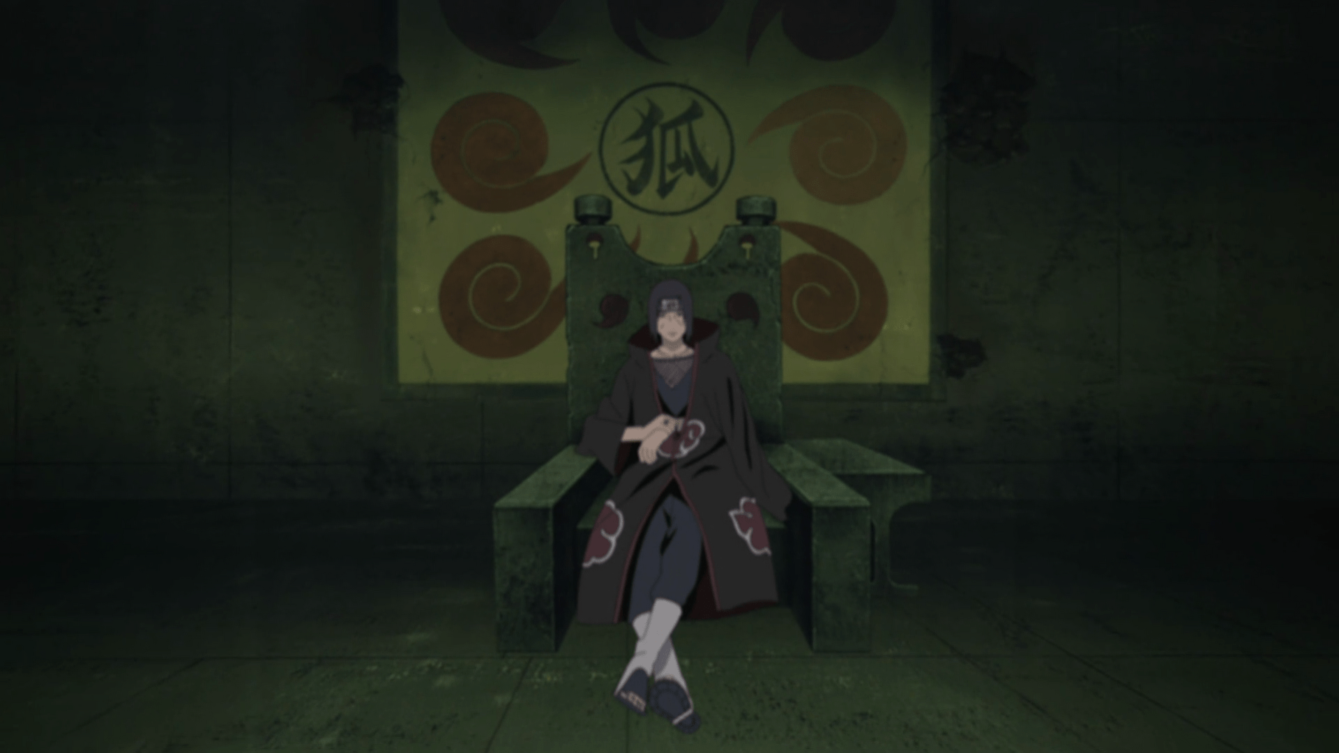 Itachi Sitting On Throne Wallpapers - Top Free Itachi Sitting On Throne ...