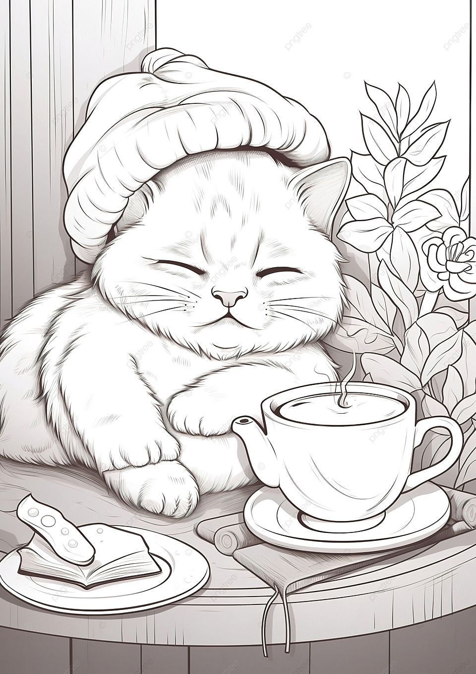 Cat Coffee Wallpapers - Top Free Cat Coffee Backgrounds - WallpaperAccess