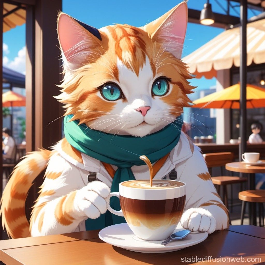 Cat Coffee Wallpapers - Top Free Cat Coffee Backgrounds - WallpaperAccess