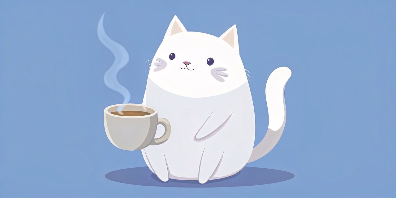 Cat Coffee Wallpapers - Top Free Cat Coffee Backgrounds - WallpaperAccess