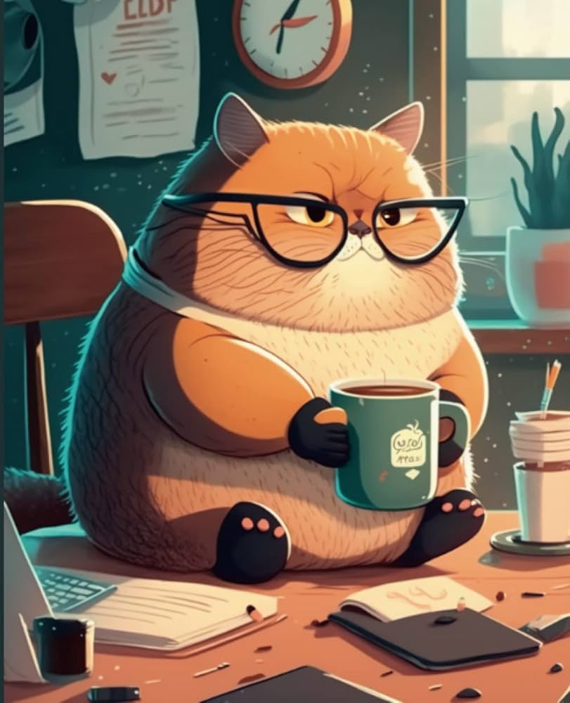 Cat Coffee Wallpapers - Top Free Cat Coffee Backgrounds - WallpaperAccess