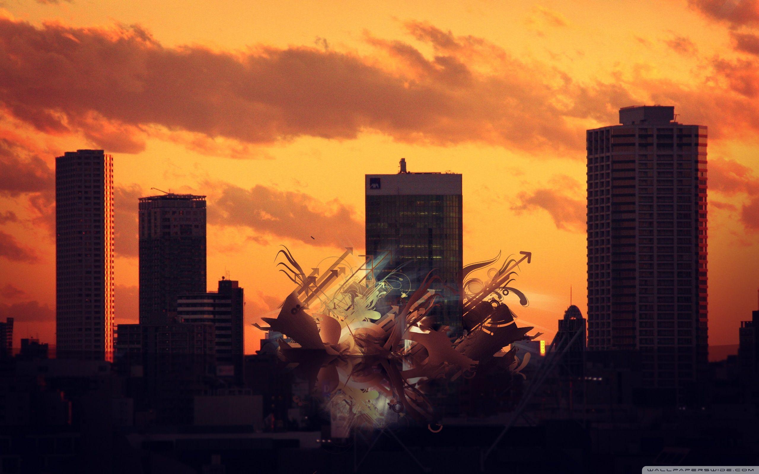 Abstract City Wallpapers - Top Free Abstract City Backgrounds ...