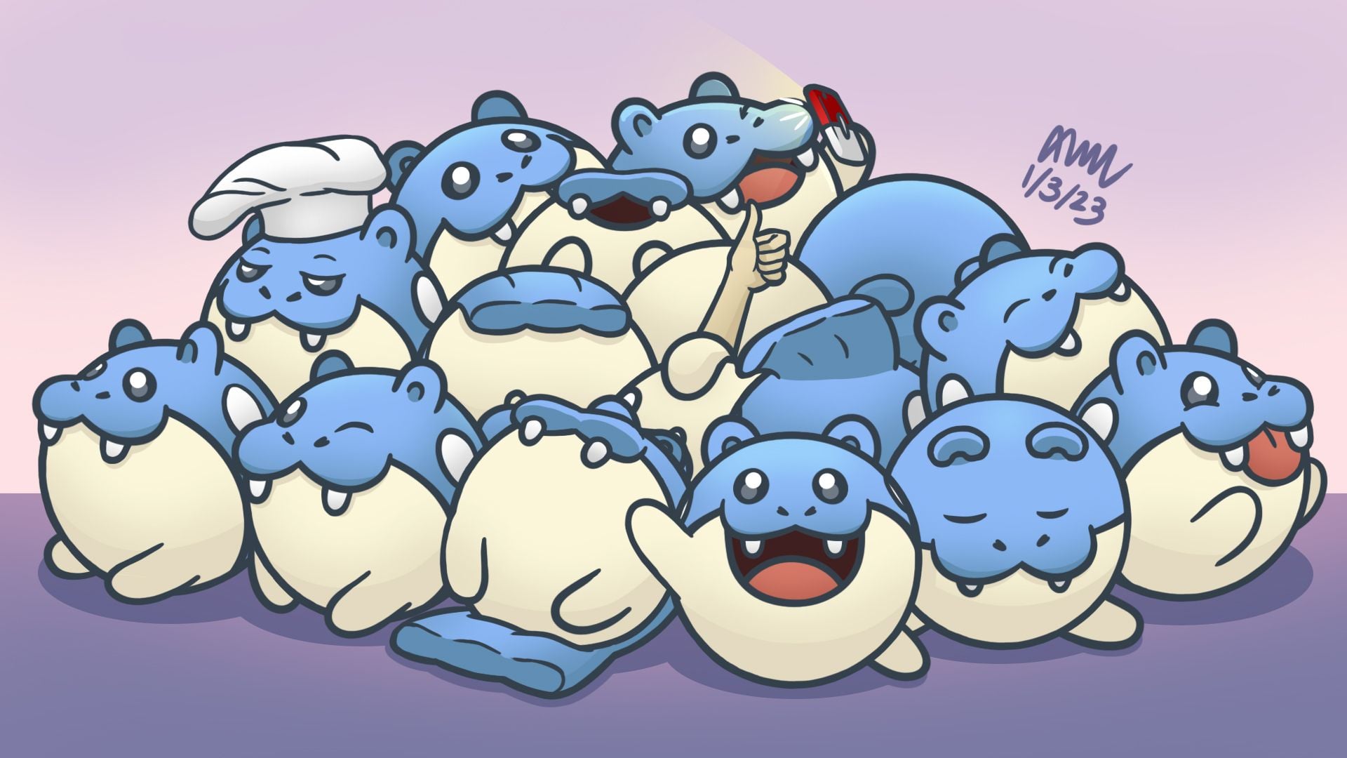 Spheal Wallpapers - Top Free Spheal Backgrounds - WallpaperAccess