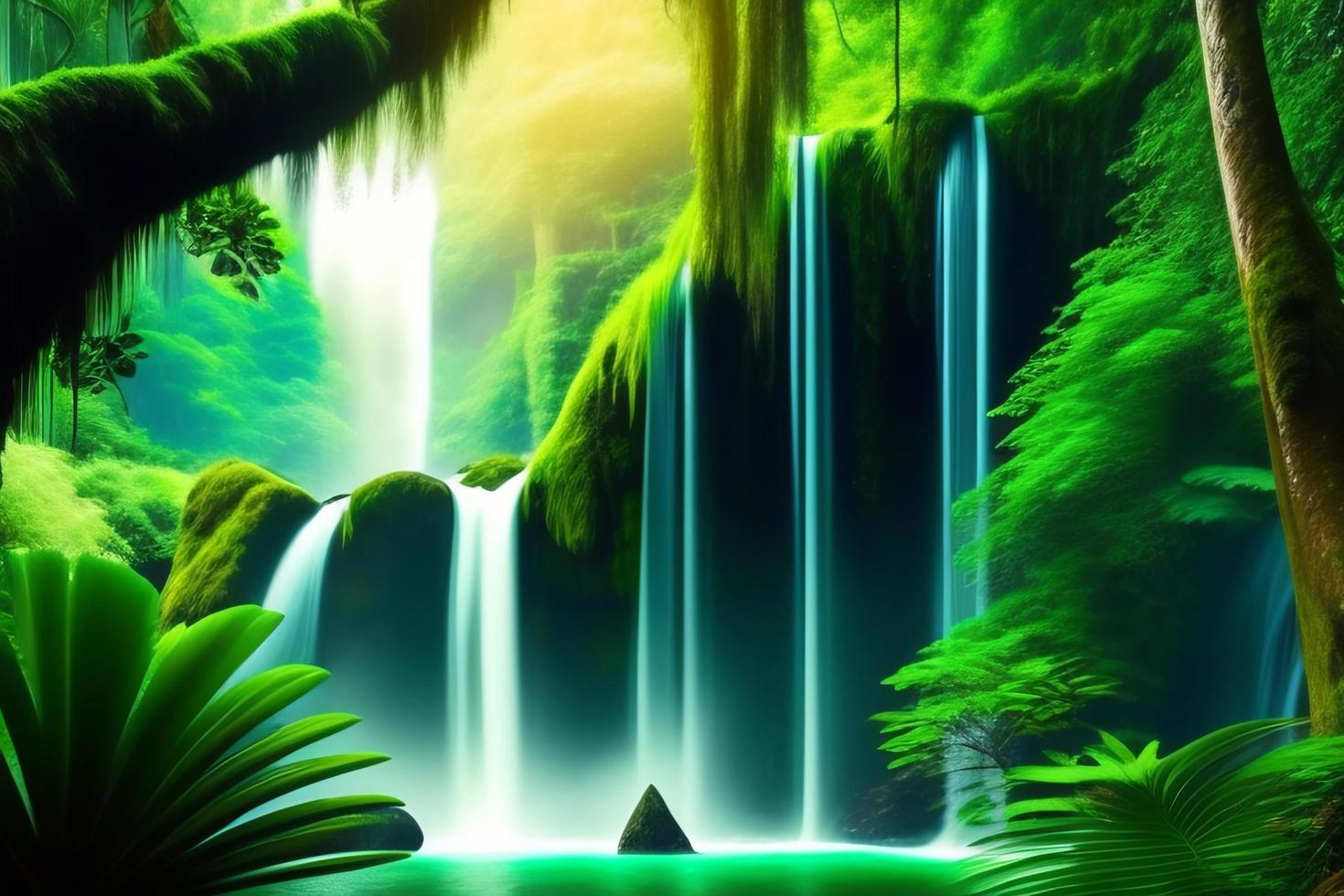 3D Waterfall Wallpapers - Top Free 3D Waterfall Backgrounds ...