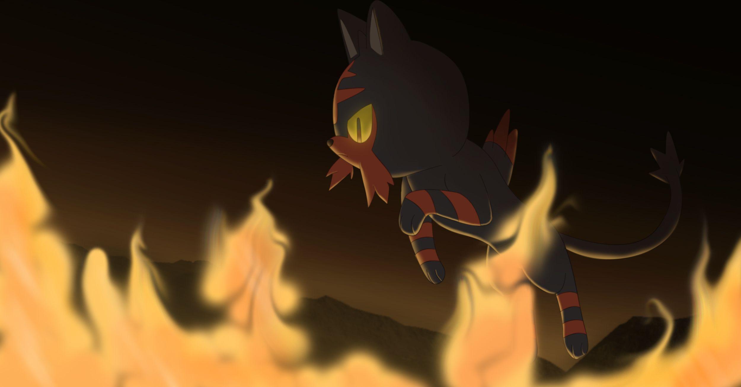 Litten Pokemon Sun and Moon Wallpapers - Top Free Litten Pokemon Sun ...