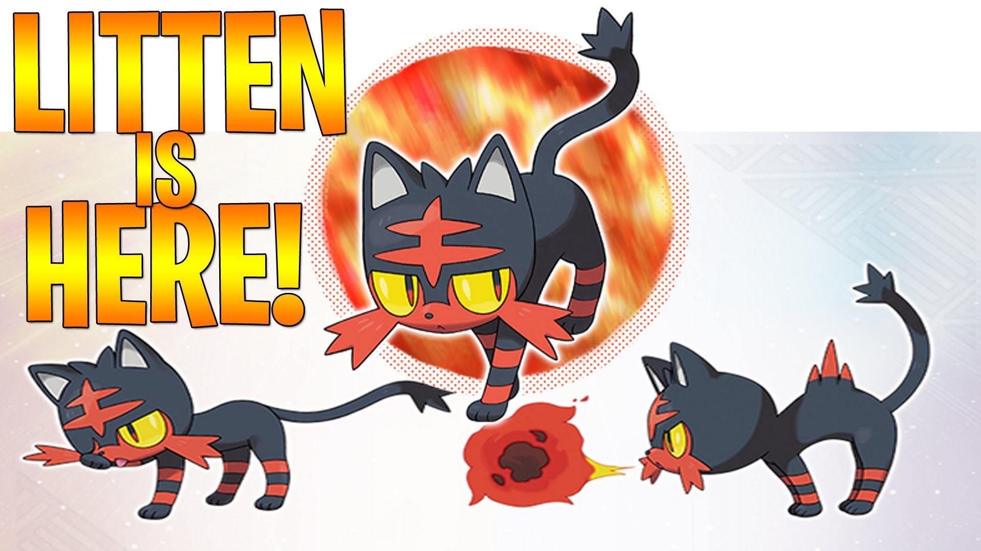 Litten Pokemon Sun and Moon Wallpapers - Top Free Litten Pokemon Sun ...