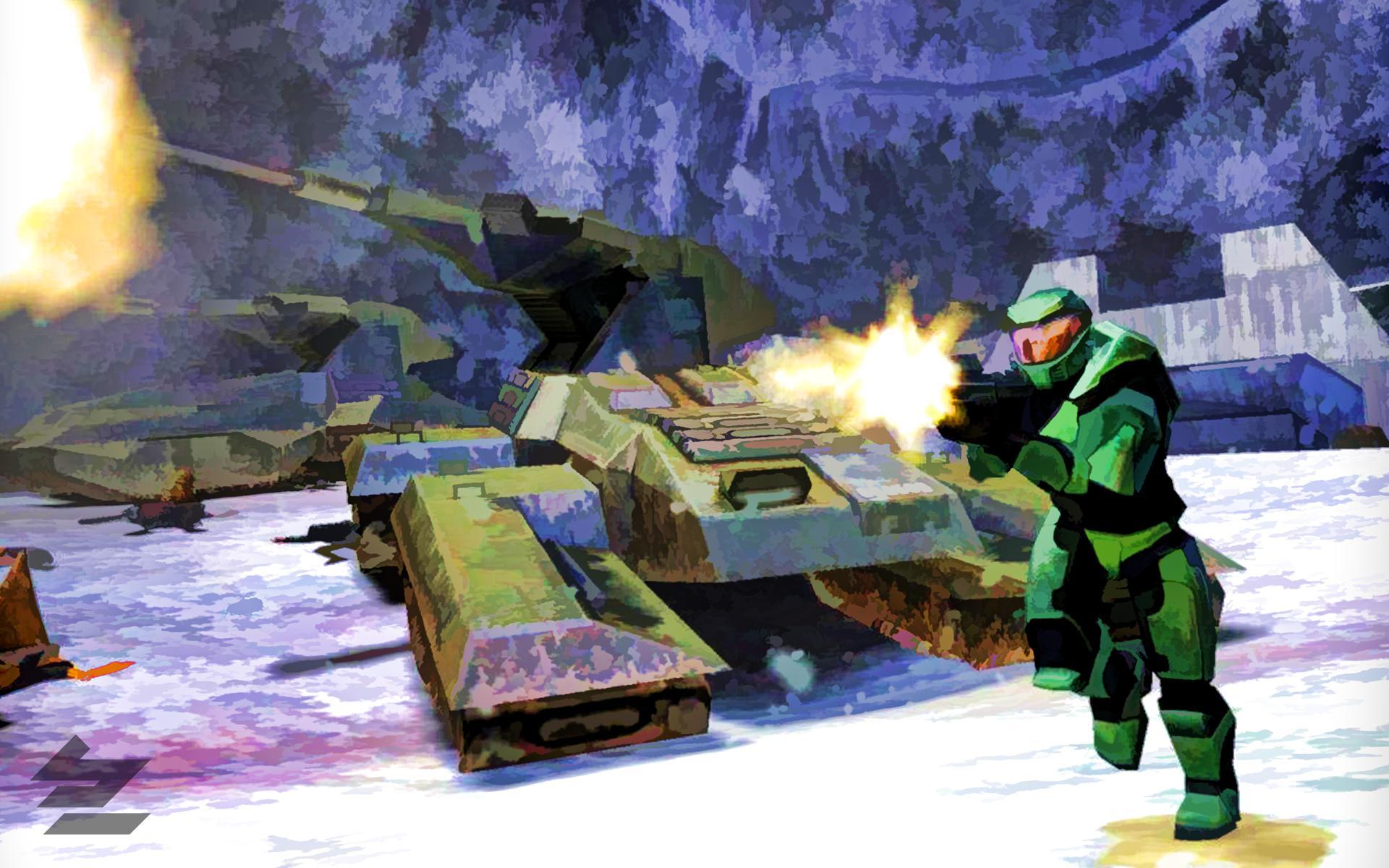 Halo 1 Wallpapers - Top Free Halo 1 Backgrounds - WallpaperAccess