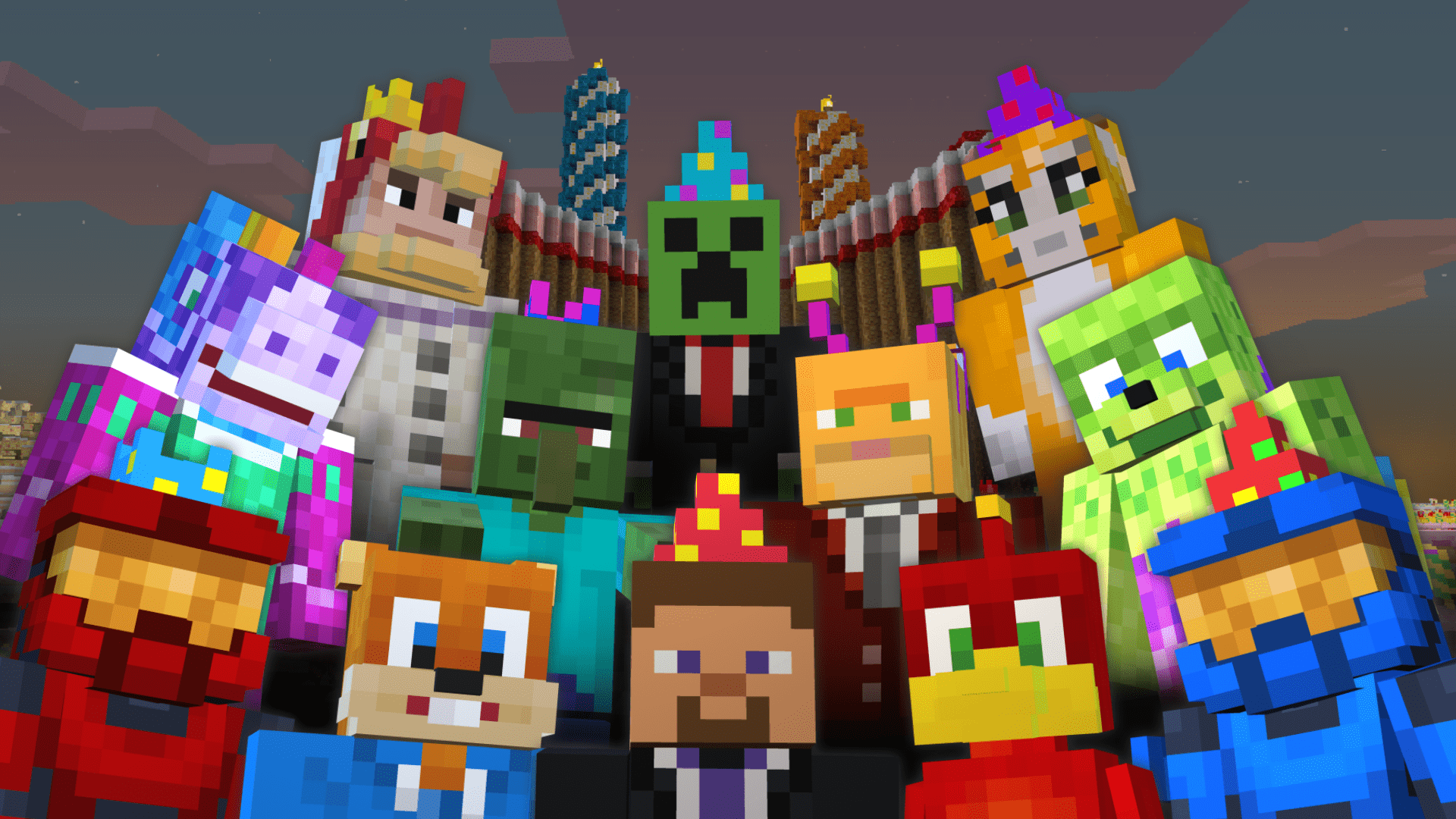 Minecraft Birthday Wallpapers - Top Free Minecraft Birthday Backgrounds ...