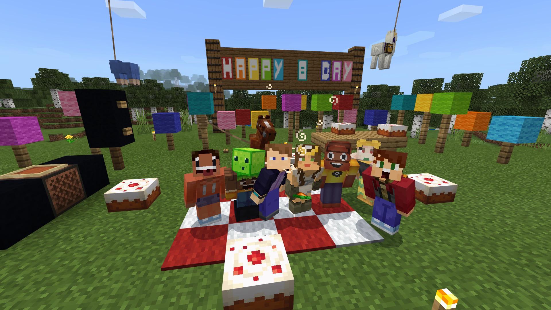 Minecraft Birthday Wallpapers - Top Free Minecraft Birthday Backgrounds ...