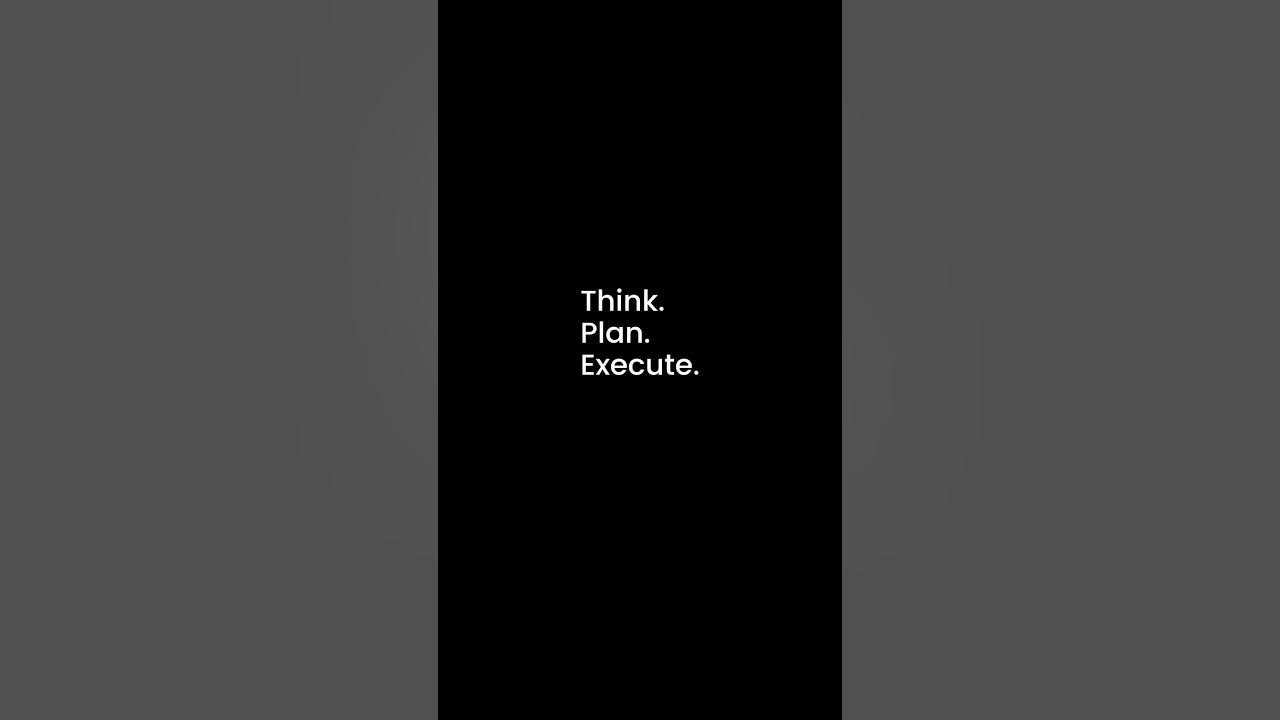 Think Plan Execute Wallpapers - Top Free Think Plan Execute Backgrounds ...