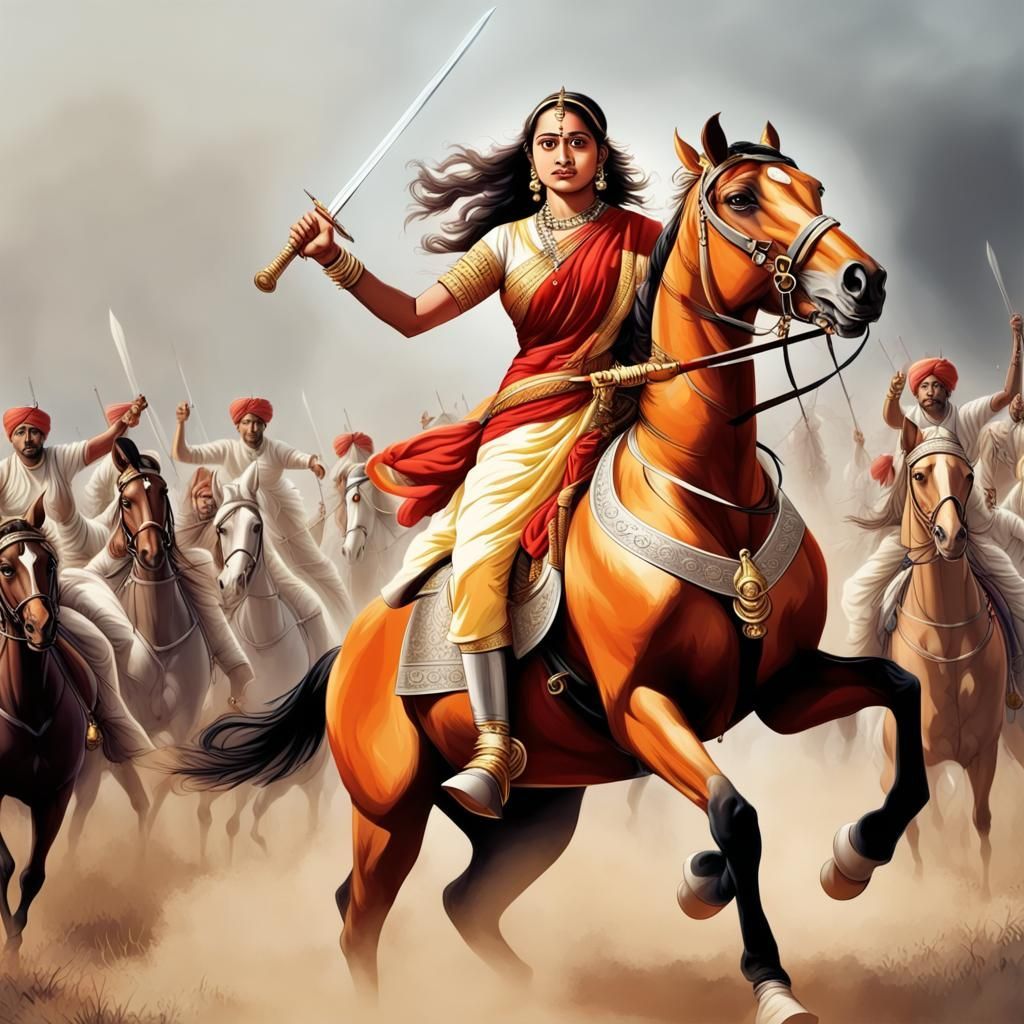 Rani Lakshmi Bai Wallpapers - Top Free Rani Lakshmi Bai Backgrounds - WallpaperAccess