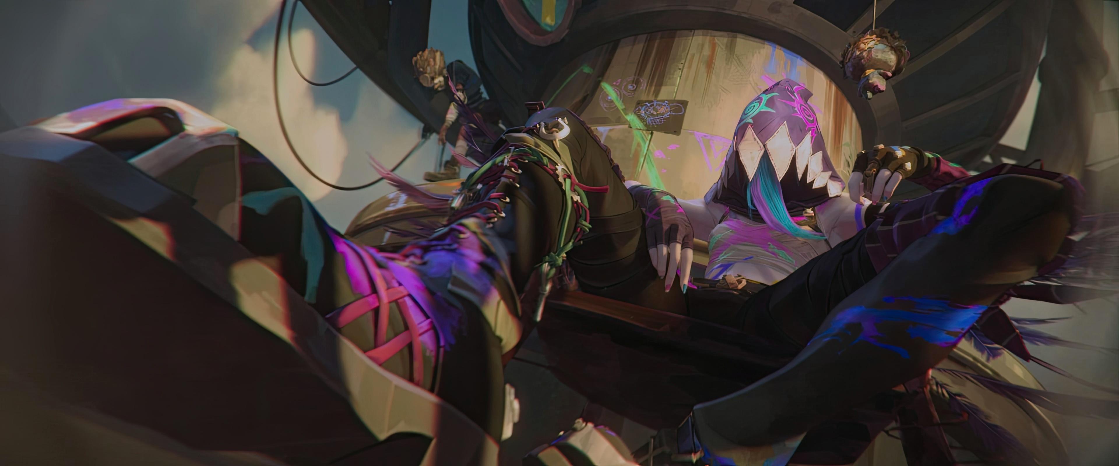 Ekko Jinx Wallpapers - Top Free Ekko Jinx Backgrounds - WallpaperAccess