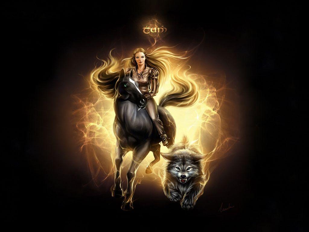 Horse and Wolf Wallpapers - Top Free Horse and Wolf Backgrounds ...