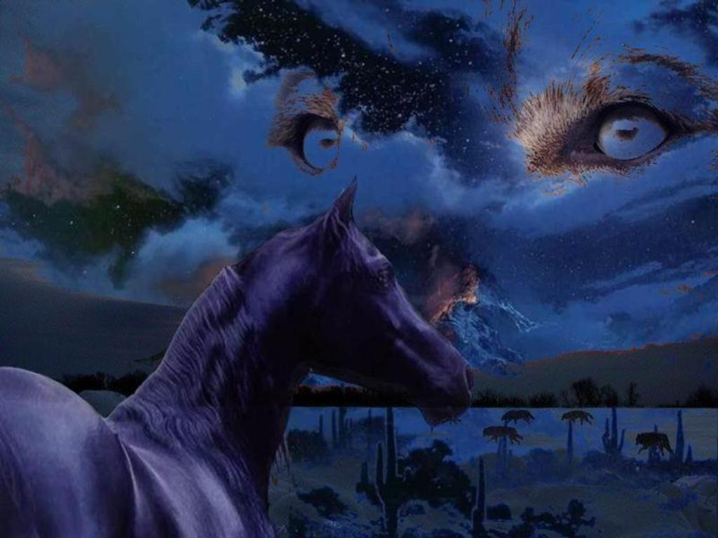 Horse and Wolf Wallpapers - Top Free Horse and Wolf Backgrounds ...