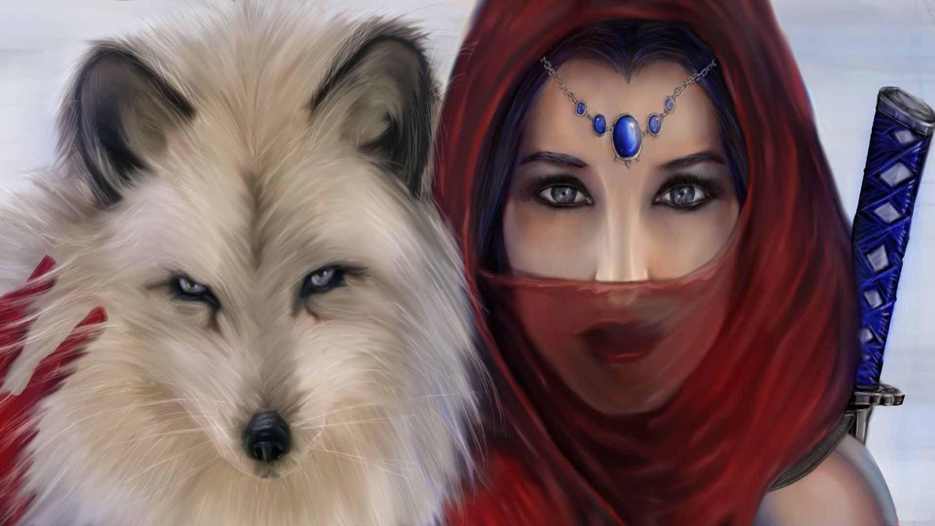 Women and Wolves Wallpapers - Top Free Women and Wolves Backgrounds ...