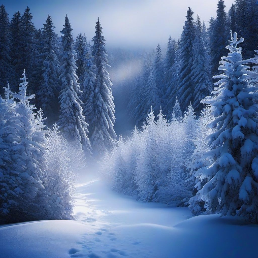 Snowy Woods Wallpapers - Top Free Snowy Woods Backgrounds - WallpaperAccess