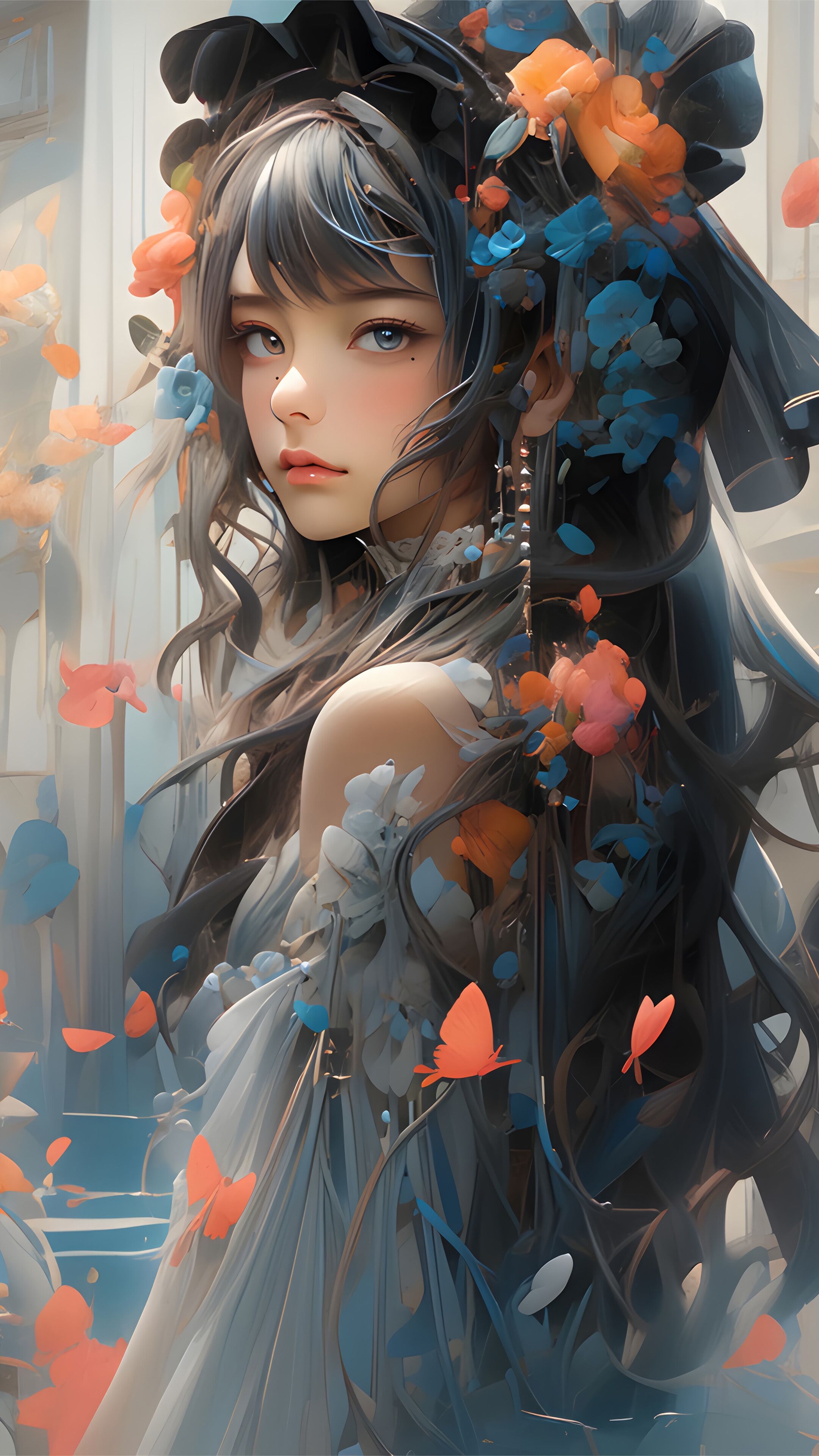 Fantasy Anime Girl Wallpapers - Top Free Fantasy Anime Girl Backgrounds ...