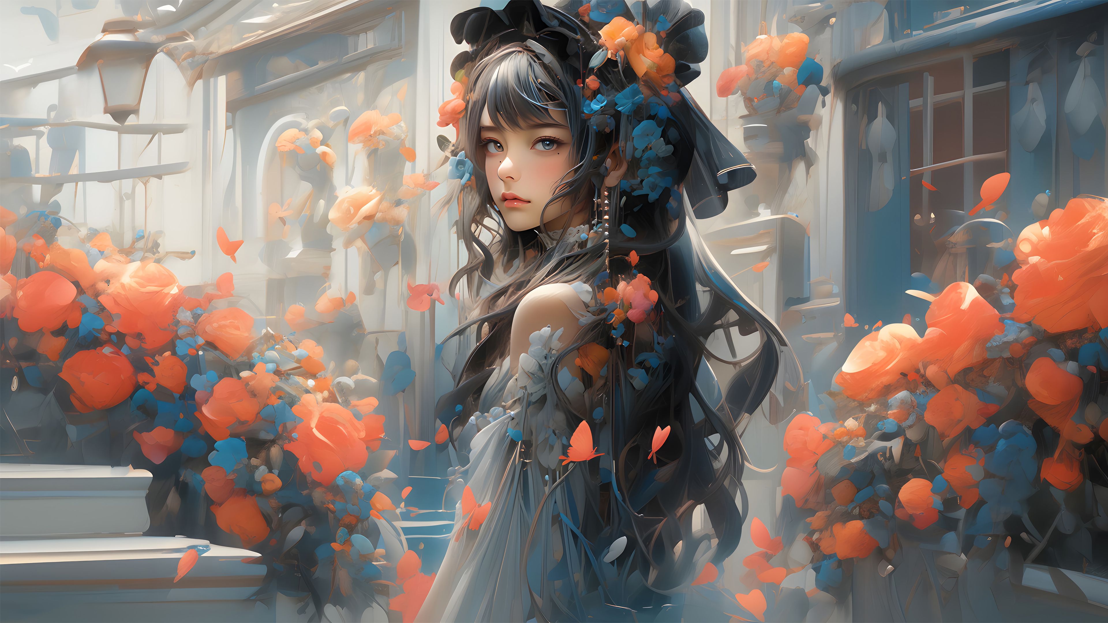 Fantasy Anime Girl Wallpapers - Top Free Fantasy Anime Girl Backgrounds ...