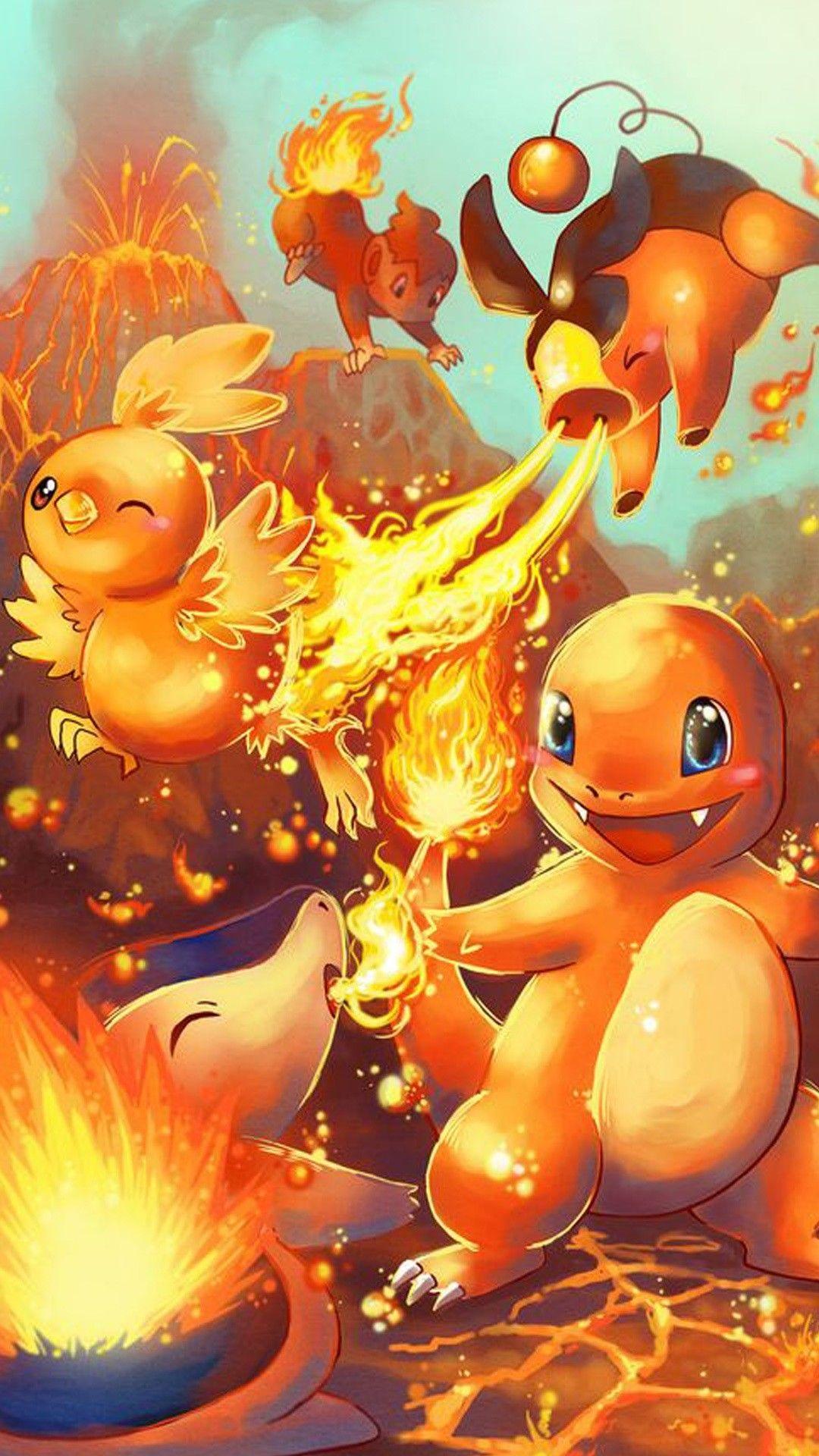 Fire Pokemon Wallpapers - Top Free Fire Pokemon Backgrounds ...