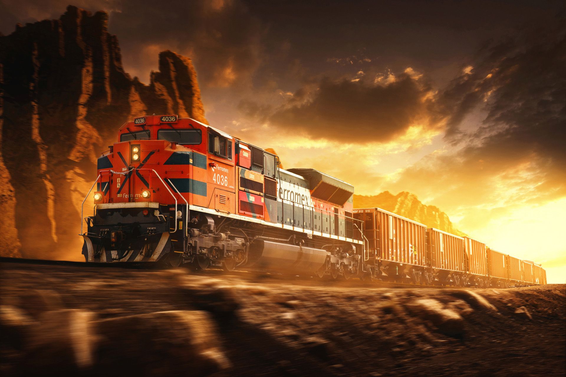 Cargo Train Wallpapers - Top Free Cargo Train Backgrounds - WallpaperAccess