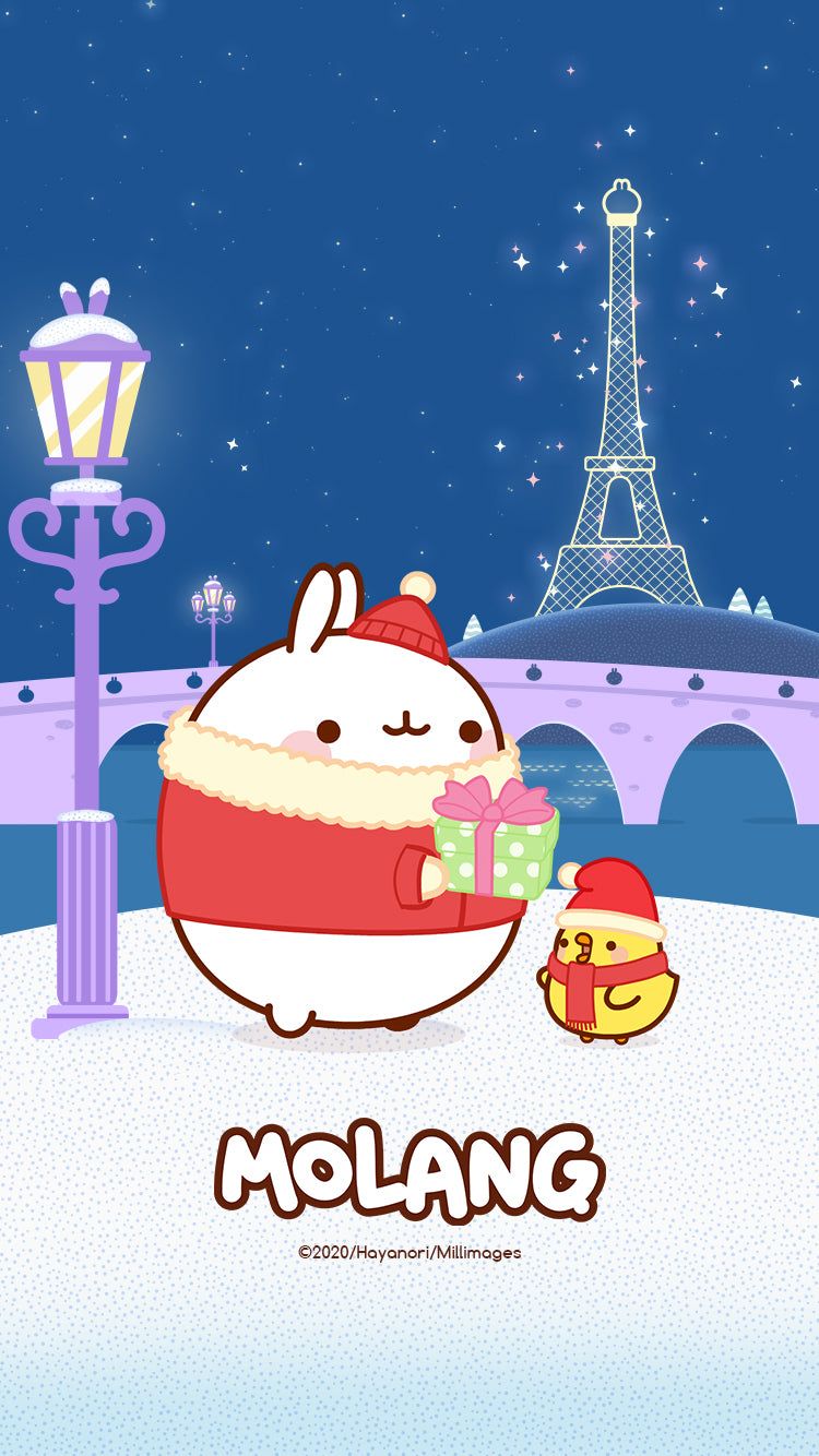 Molang Christmas Wallpapers - Top Free Molang Christmas Backgrounds ...