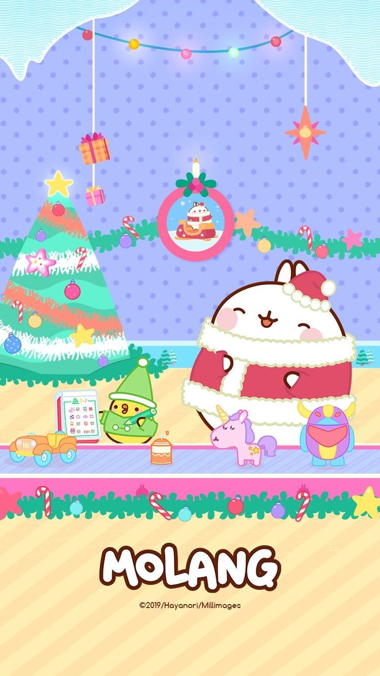 Molang Christmas Wallpapers - Top Free Molang Christmas Backgrounds ...