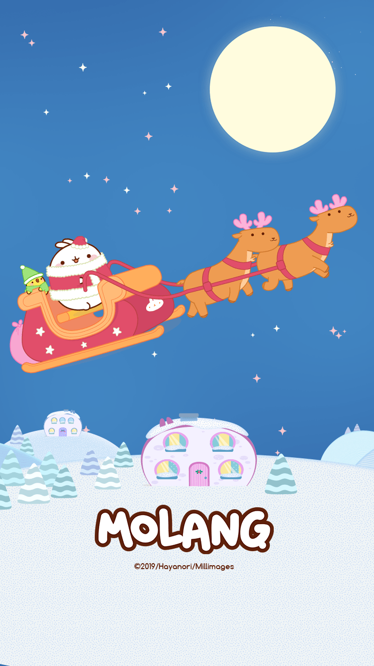Molang Christmas Wallpapers - Top Free Molang Christmas Backgrounds ...