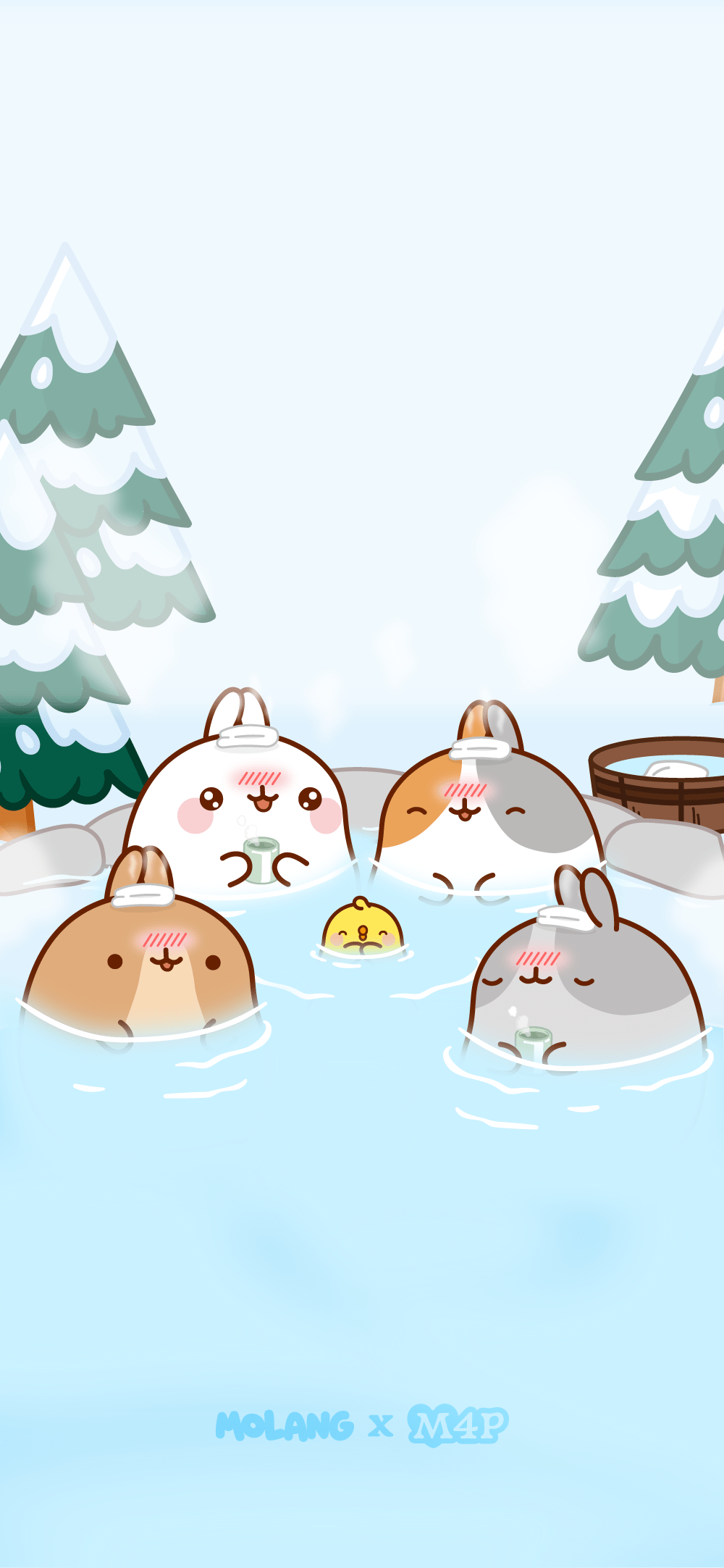 Molang Christmas Wallpapers - Top Free Molang Christmas Backgrounds ...