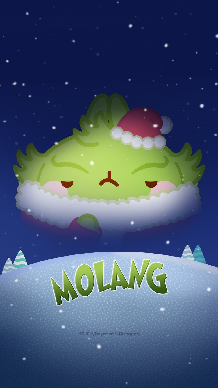 Molang Christmas Wallpapers - Top Free Molang Christmas Backgrounds ...