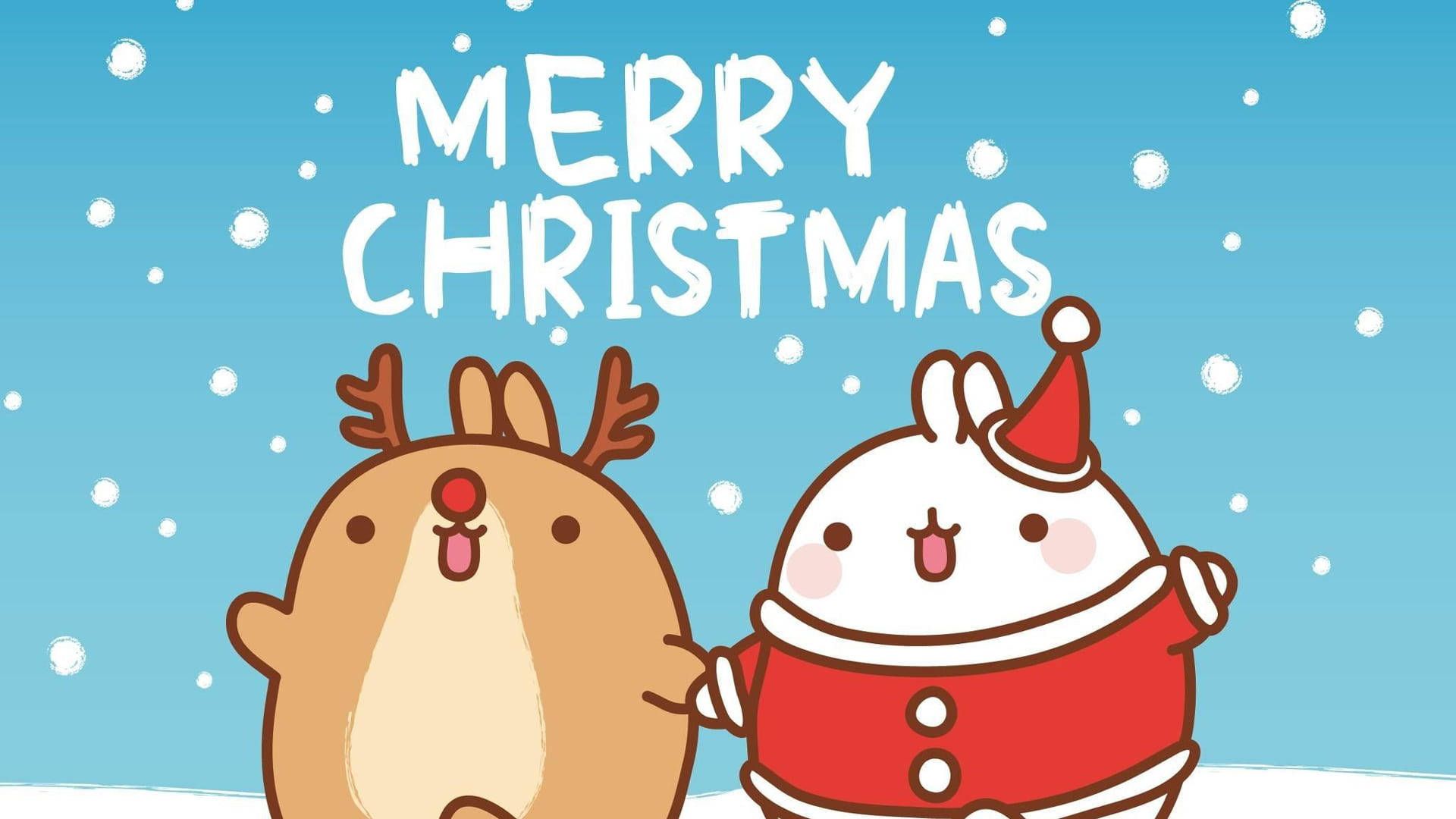Molang Christmas Wallpapers - Top Free Molang Christmas Backgrounds ...