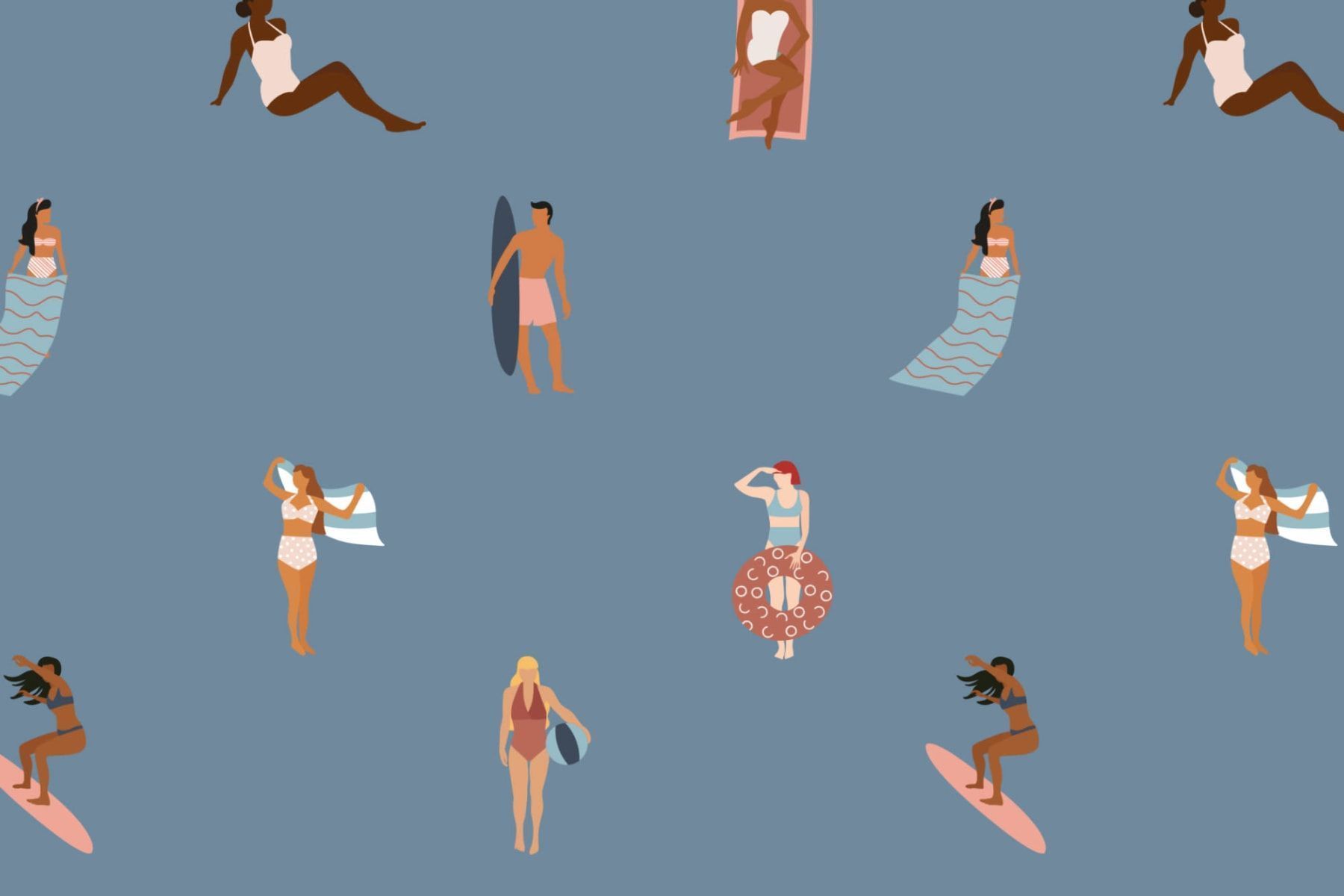 Beach Pattern Wallpapers - Top Free Beach Pattern Backgrounds ...