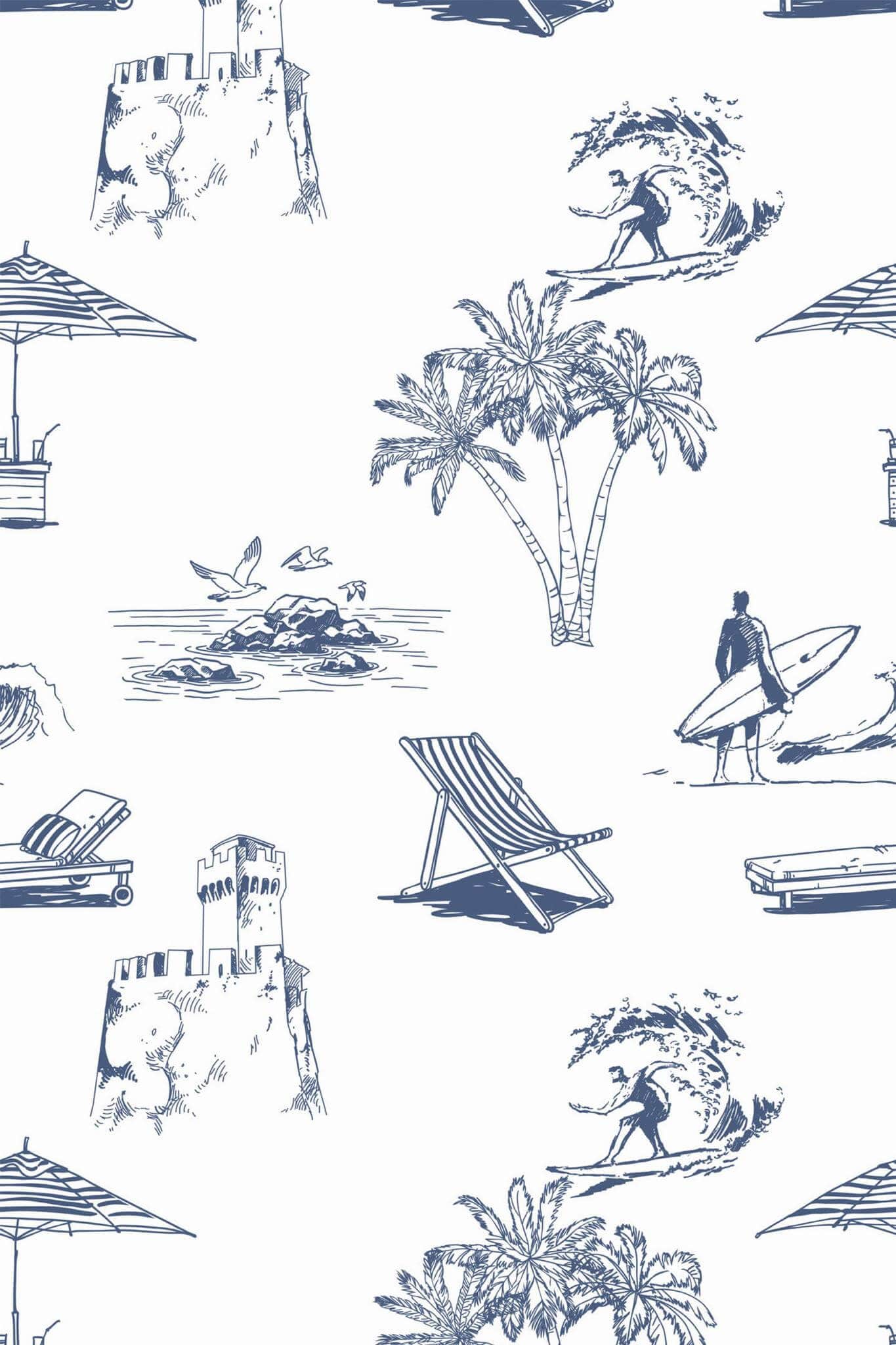 Beach Pattern Wallpapers - Top Free Beach Pattern Backgrounds ...