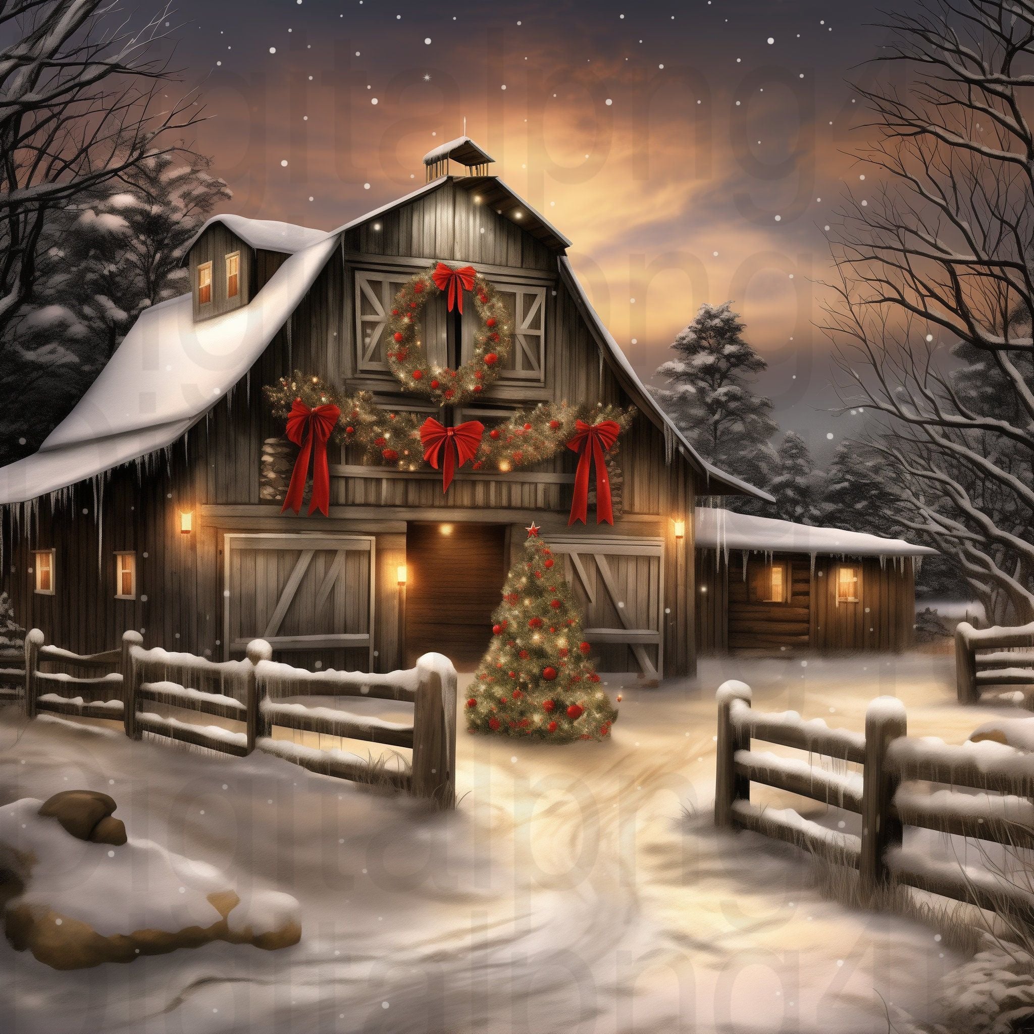 Christmas Barn Wallpapers - Top Free Christmas Barn Backgrounds - WallpaperAccess
