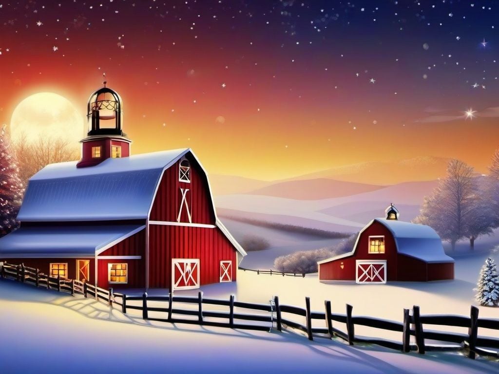 Christmas Barn Wallpapers - Top Free Christmas Barn Backgrounds - WallpaperAccess