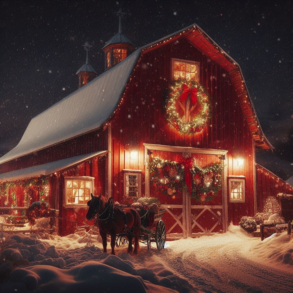 Christmas Barn Wallpapers - Top Free Christmas Barn Backgrounds ...