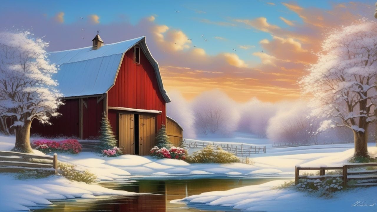 Christmas Barn Wallpapers - Top Free Christmas Barn Backgrounds - WallpaperAccess