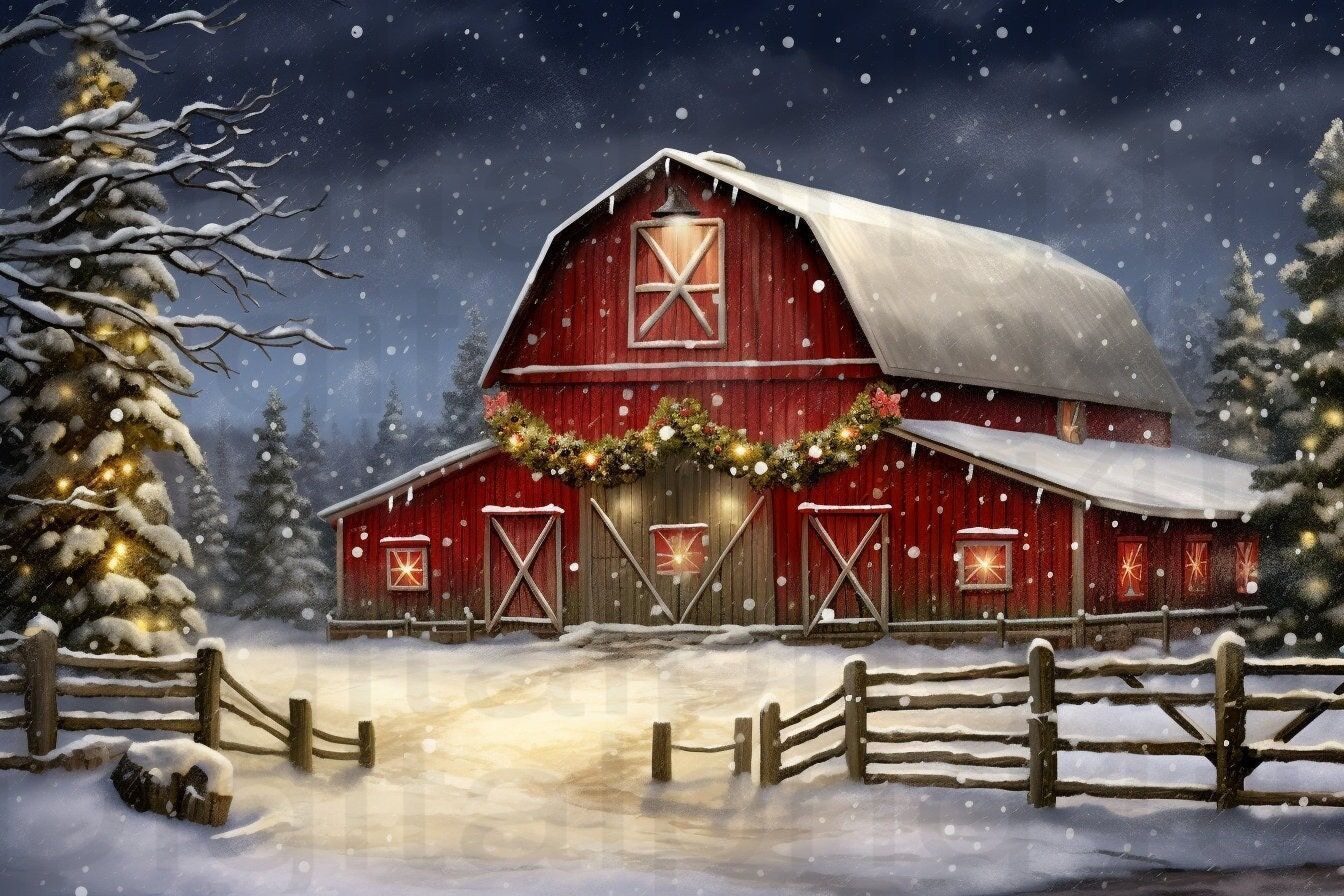 Christmas Barn Wallpapers - Top Free Christmas Barn Backgrounds - WallpaperAccess