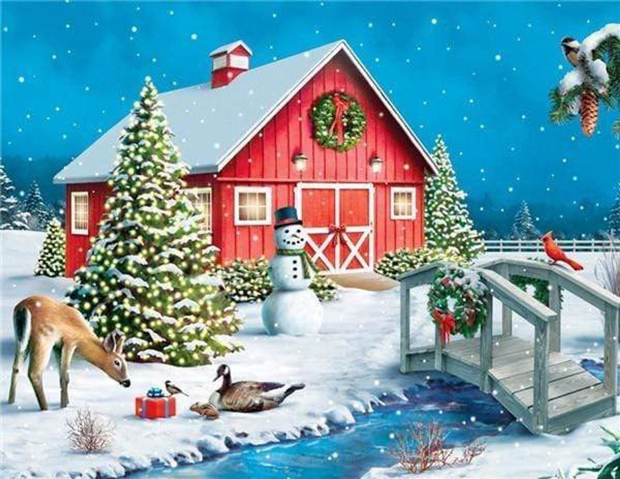 Christmas Barn Wallpapers - Top Free Christmas Barn Backgrounds - WallpaperAccess