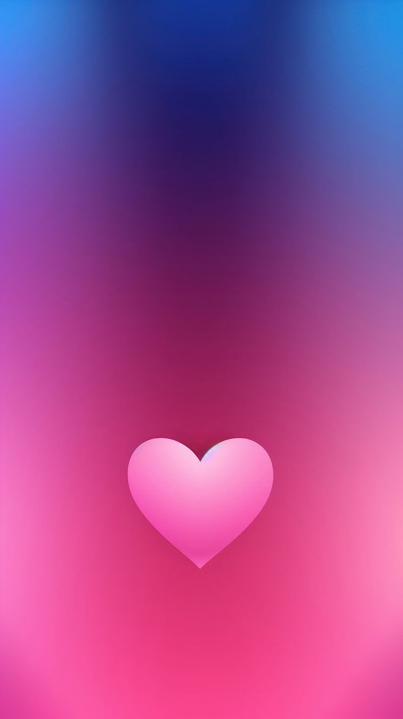 Gradient Heart Wallpapers - Top Free Gradient Heart Backgrounds ...