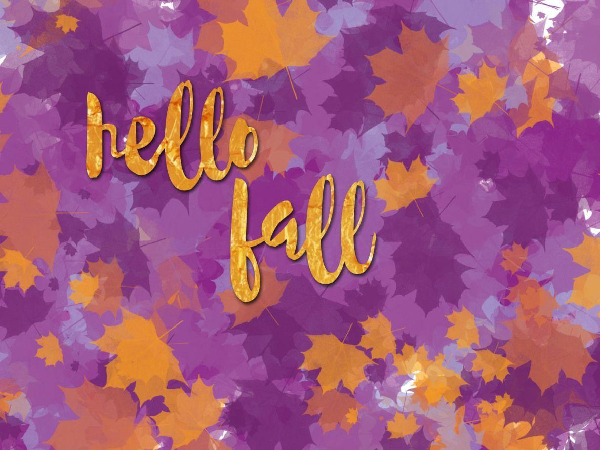 Hello Autumn Computer Wallpapers - Top Free Hello Autumn Computer ...