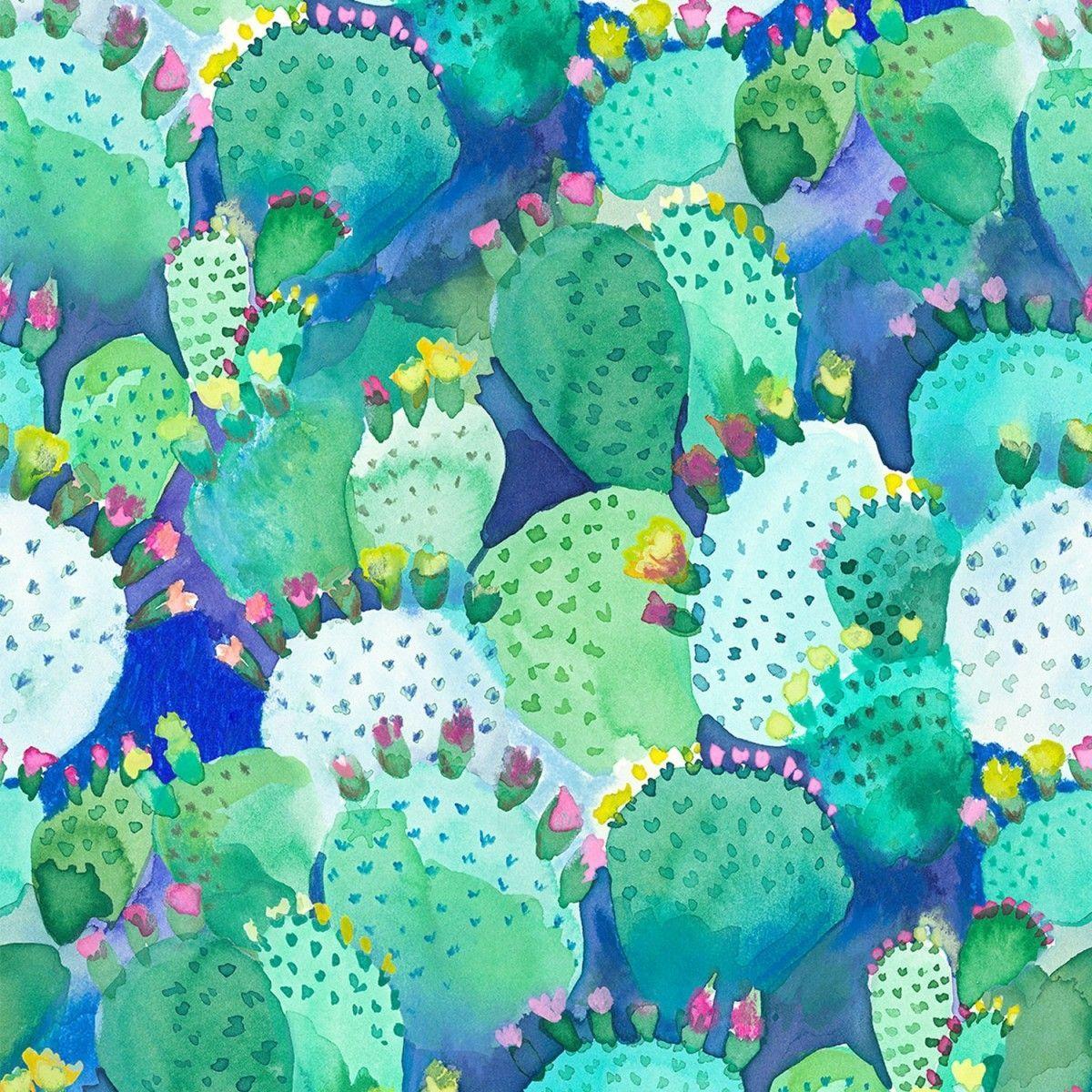 Cactus Pattern Wallpapers - Top Free Cactus Pattern Backgrounds ...