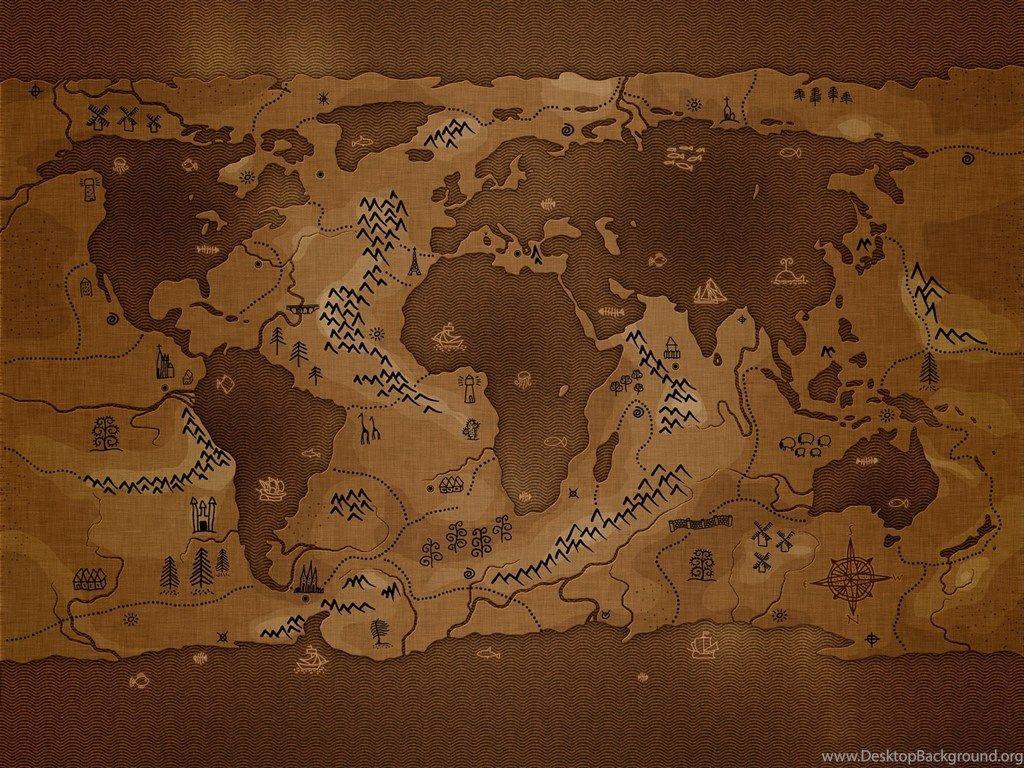 Old Map Wallpapers - Top Free Old Map Backgrounds - WallpaperAccess