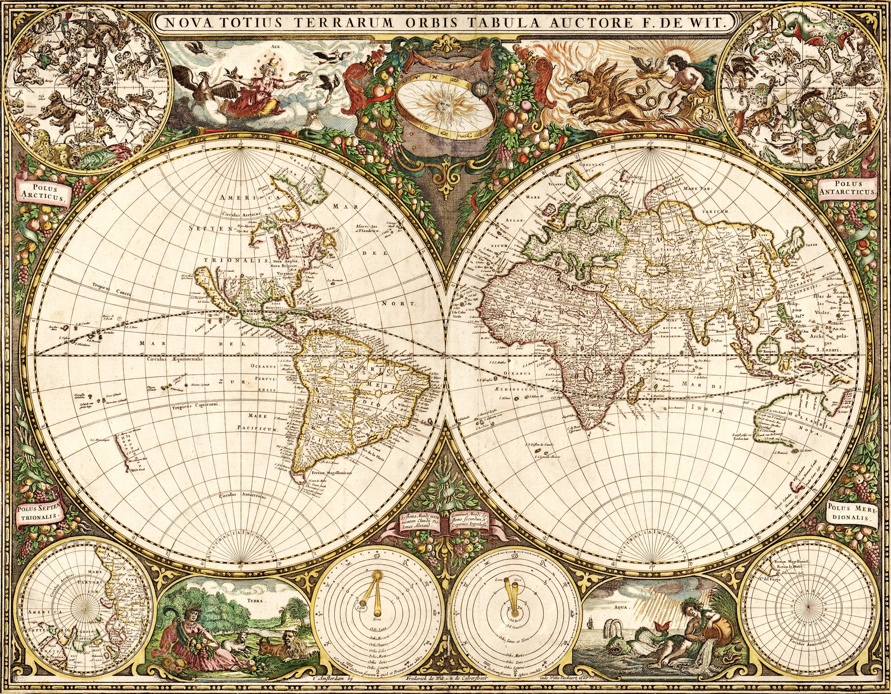 Old Map Wallpapers - Top Free Old Map Backgrounds - WallpaperAccess
