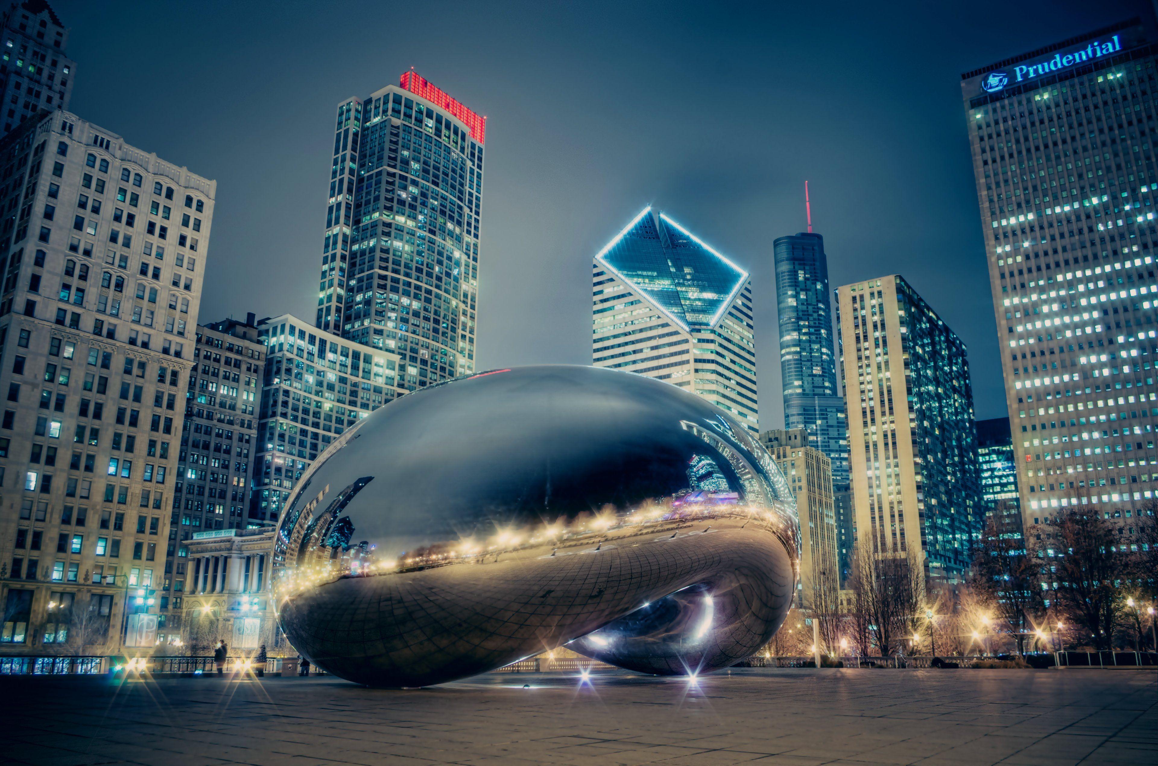 Chicago Cityscape Wallpapers - Top Free Chicago Cityscape Backgrounds ...