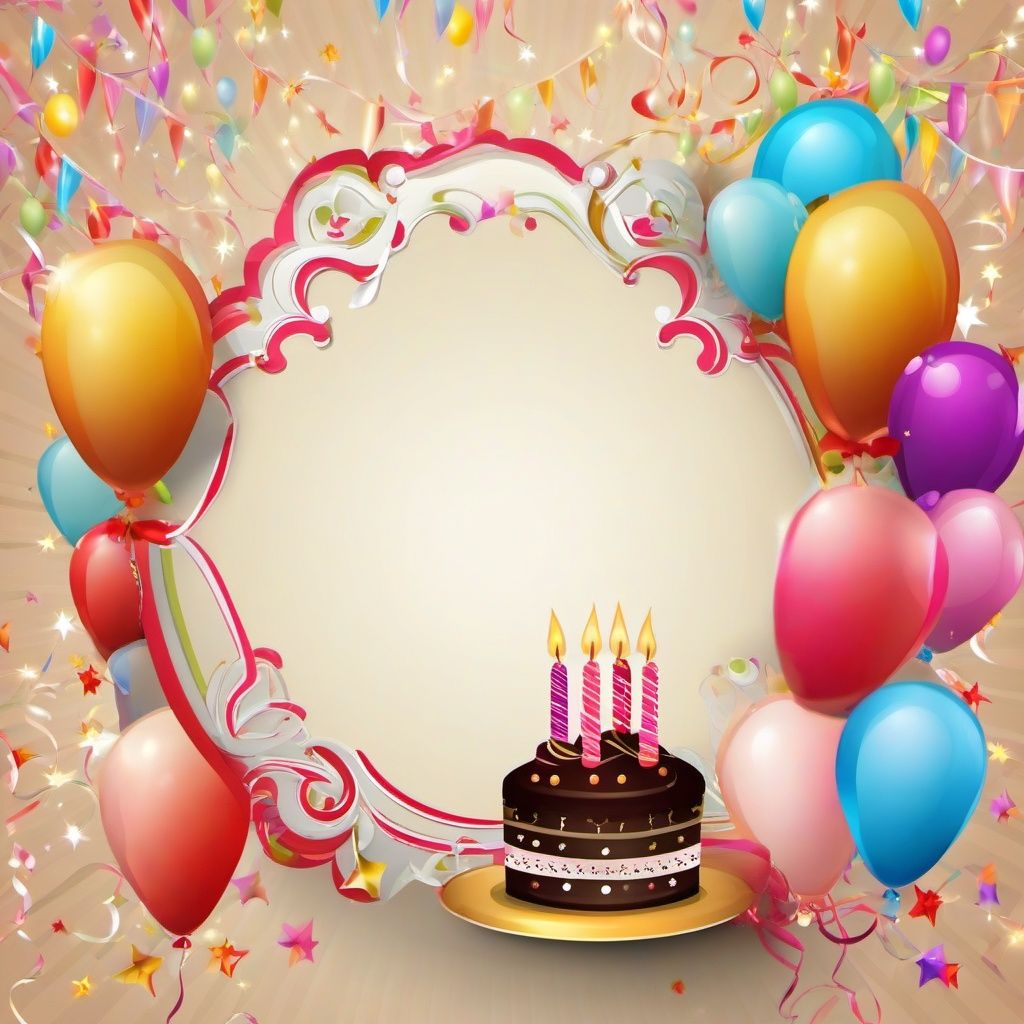Birthday Frame Wallpapers - Top Free Birthday Frame Backgrounds ...