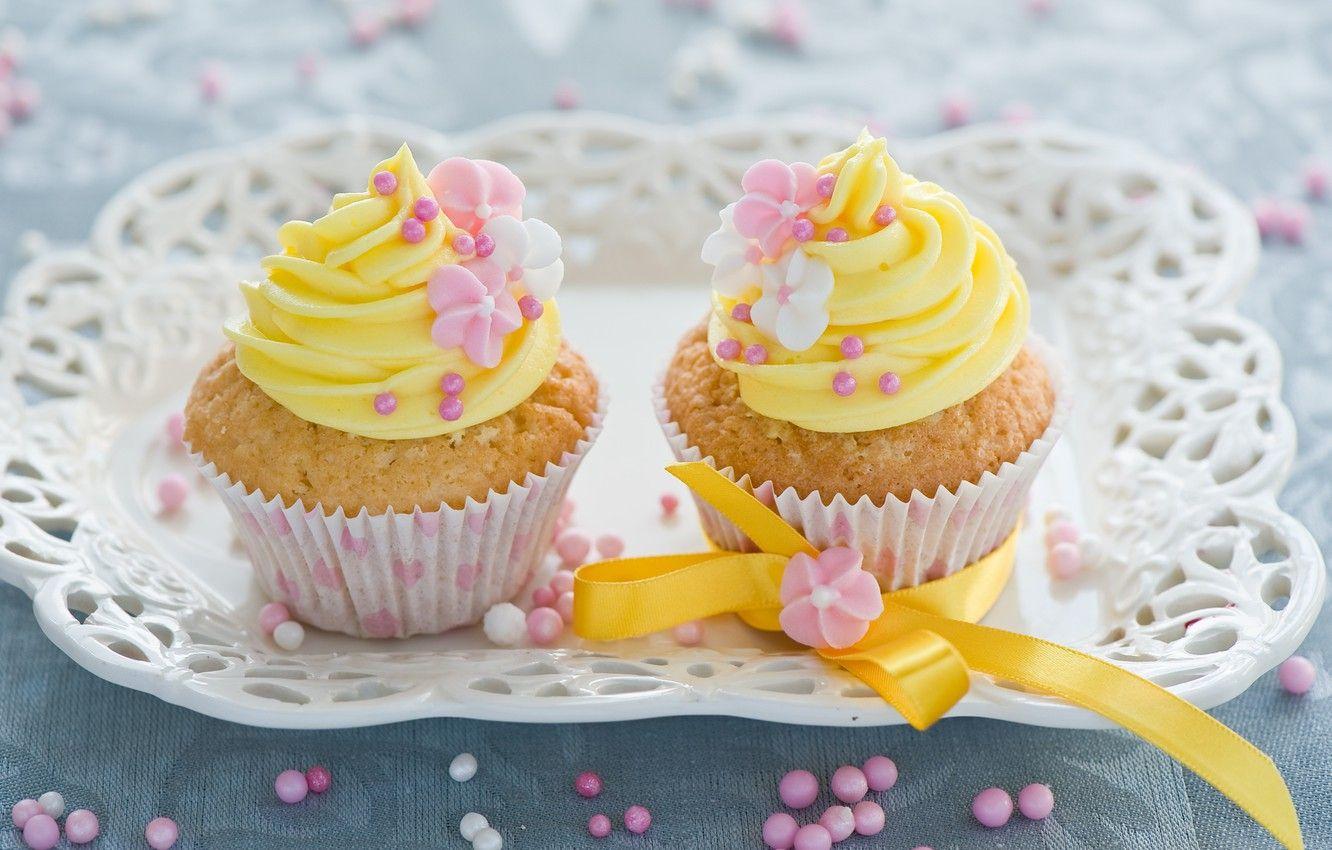 Yellow Cupcake Wallpapers - Top Free Yellow Cupcake Backgrounds ...