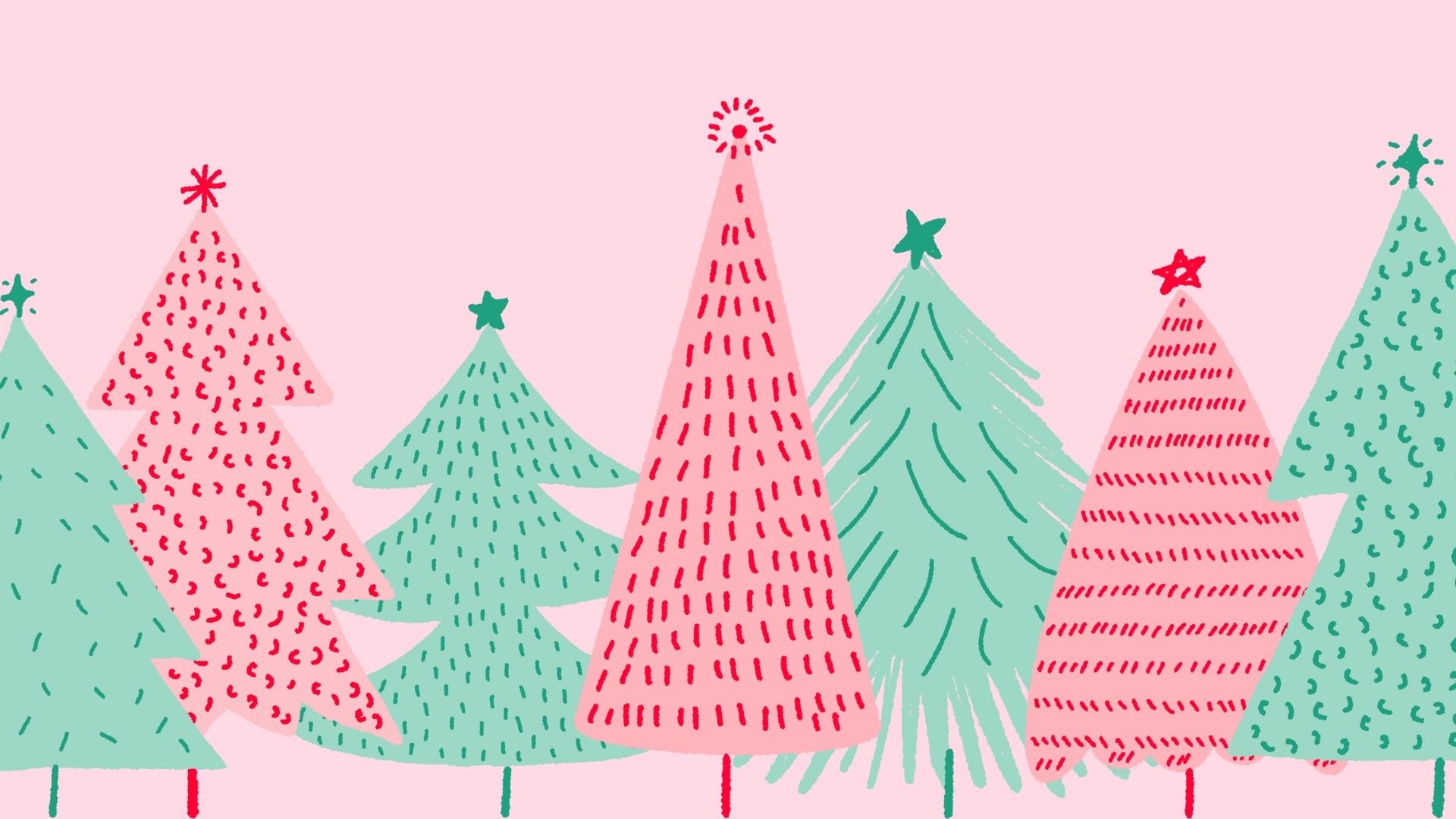 Pink Christmas Desktop Wallpapers - Top Free Pink Christmas Desktop ...