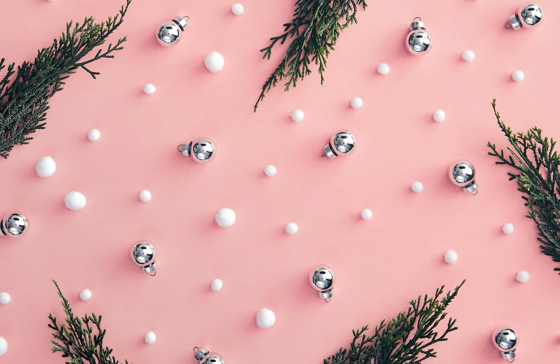 Pink Christmas Desktop Wallpapers - Top Free Pink Christmas Desktop ...