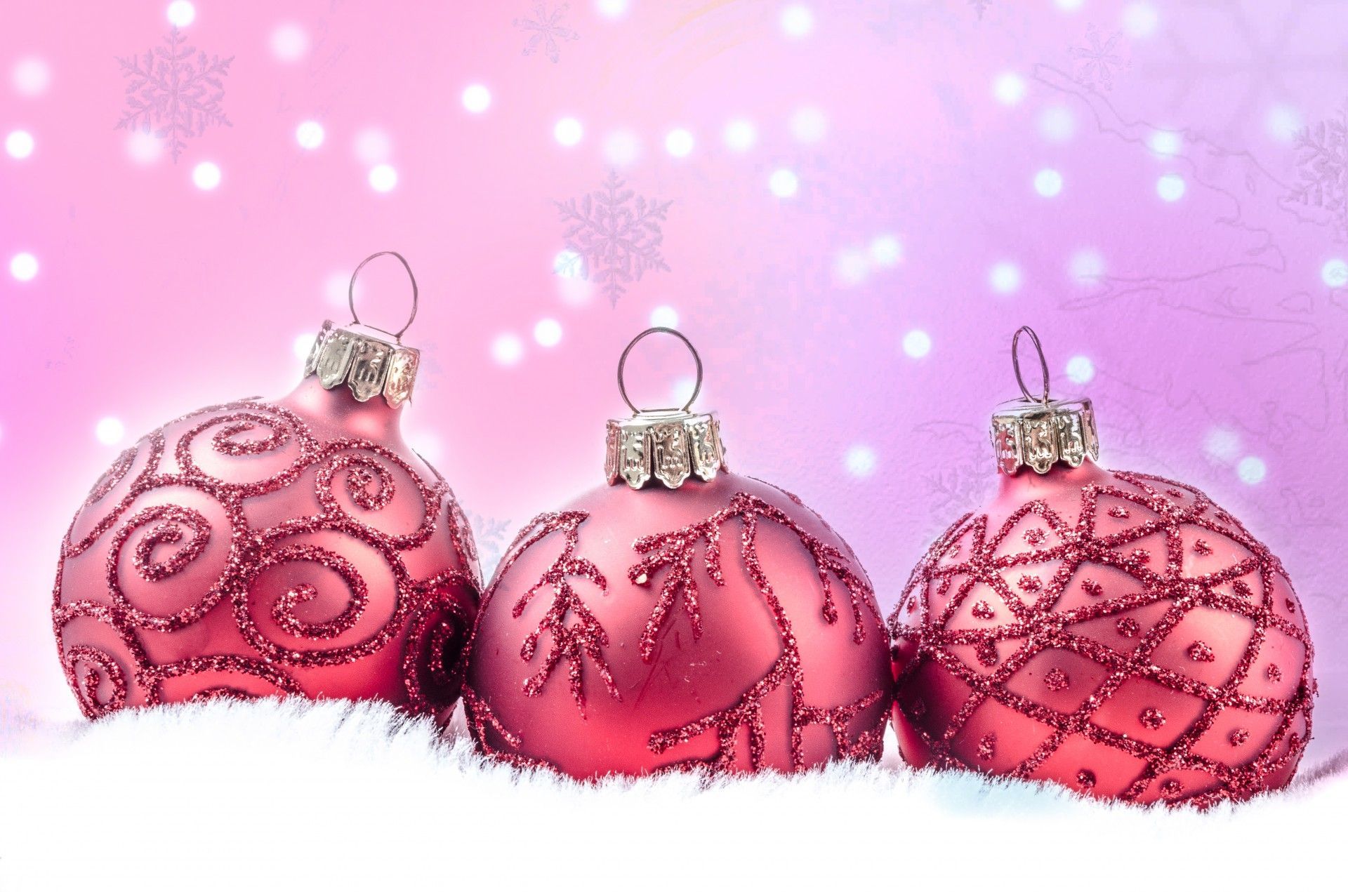 Pink Christmas Desktop Wallpapers - Top Free Pink Christmas Desktop ...