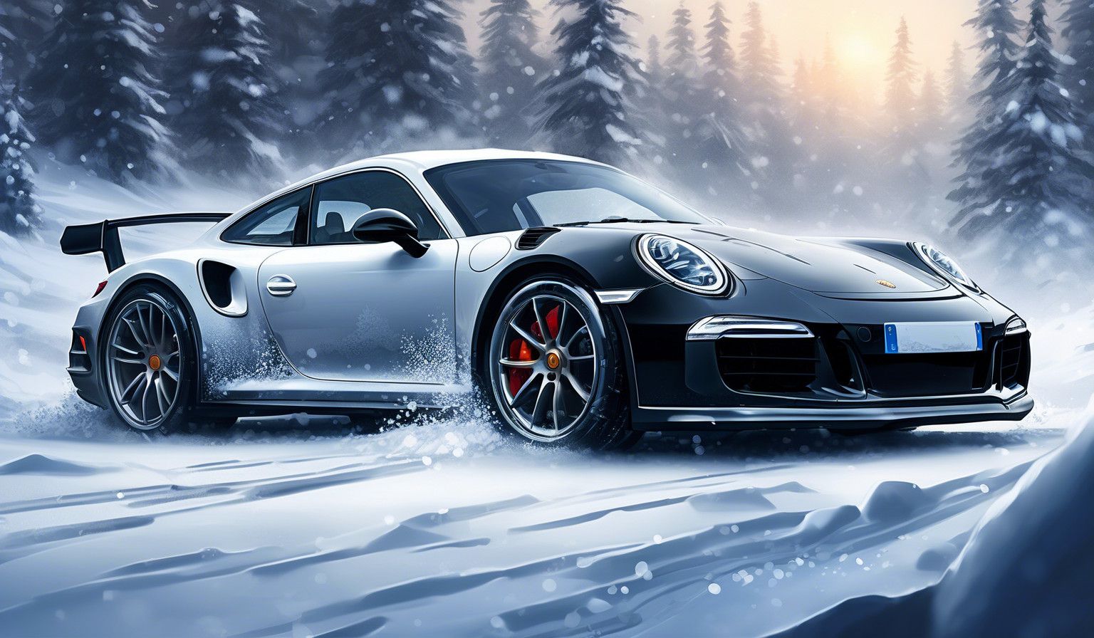 Porsche Snow Wallpapers - Top Free Porsche Snow Backgrounds ...